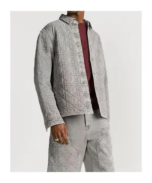 Dior Cannage Overshirt - Grey