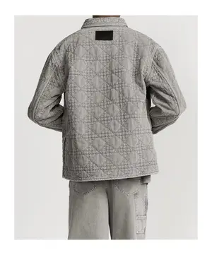 Dior Cannage Overshirt - Grey