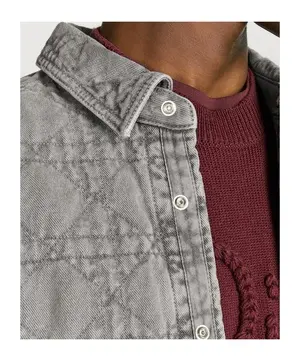 Dior Cannage Overshirt - Grey