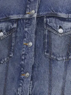 RAG  BONE Rag & Bone Cropped Denim Trucker Jacket