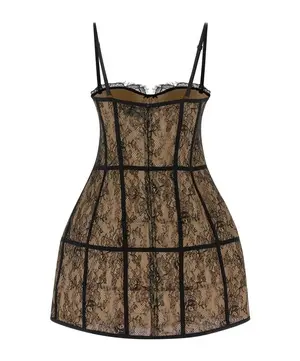 Giuseppe Di Morabito Lace Corset Mini Dress