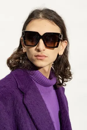 Valentino Garavani Butterfly Frame Sunglasses