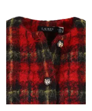 Ralph Lauren Miralee Plaid Blazer
