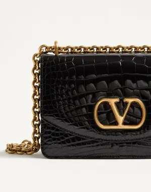 Valentino Garavani Vain Small Shoulder Bag - Black