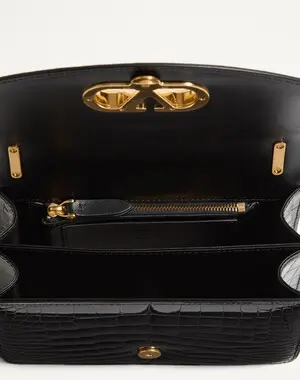 Valentino Garavani Vain Small Shoulder Bag - Black
