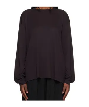 Studio Nicholson Simmons Long Sleeve T-shirt - Black
