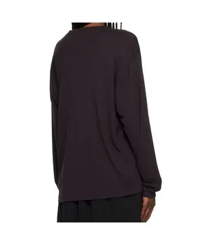 Studio Nicholson Simmons Long Sleeve T-shirt - Black