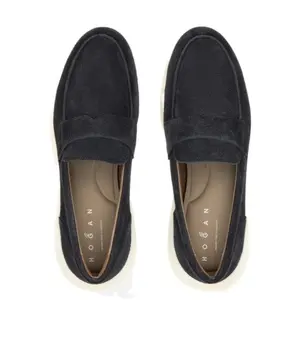 Hogan Interactive³ Suede Loafers - Blue
