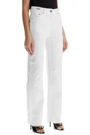 Versace Medusa 95 Straight-leg Jeans - White