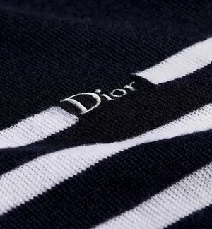 Dior Striped Crewneck Sweater