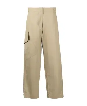 Studio Nicholson Cropped Cargo Trousers - No