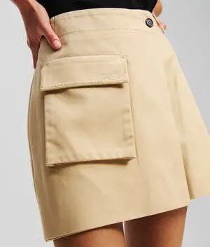 Karl Lagerfeld Patch Pocket Skort - Nomad