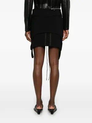 Helmut Lang Asymmetric Aviator Skirt