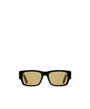 Dior Full Rim Rectangle Sunglasses - Nude