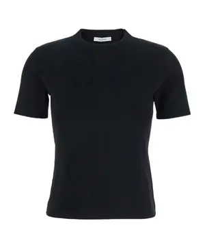Max Mara Adelio Crewneck Short-sleeved T-shirt - Black