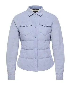 Moncler Corduroy Quilted Jacket - Light Blue