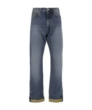Versace Logo-patch Jeans