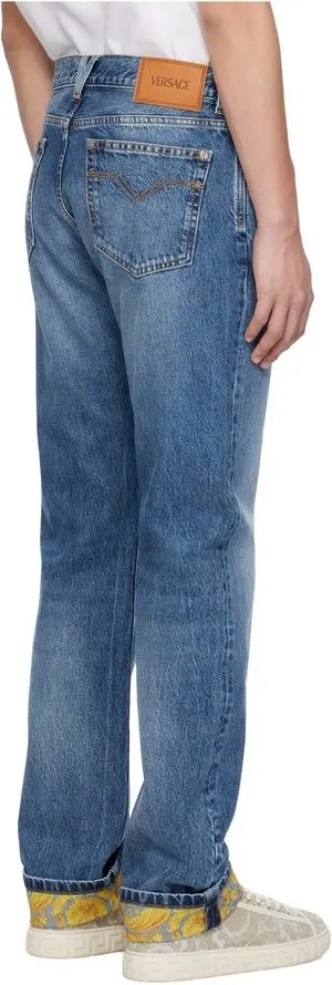 Versace Logo-patch Jeans