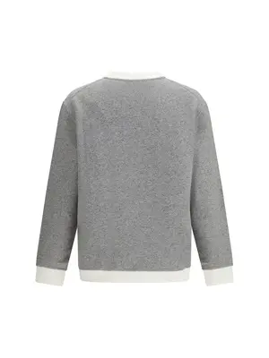 Brunello Cucinelli Graphic Sweatshirt - Gray