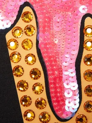 Gucci Ice Cream Sequin Embroidered T-shirt - No