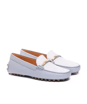 TOD'S Gommino Driving Loafers - Gray