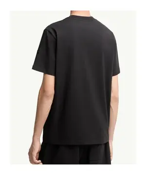 Moncler Logo-printed Crewneck T-shirt - Black