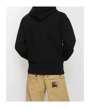 Burberry Ekd Ombré Hoodie With Printed Logo