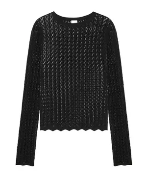 Women's Pointelle Knit Sweaters