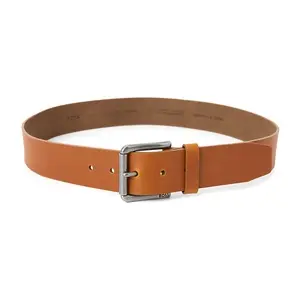 Hugo Boss Leather Buckle Belt - Brown