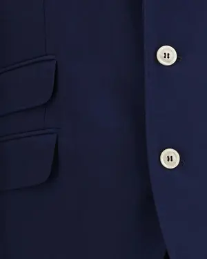 Brunello Cucinelli Button Wool Suit - Black