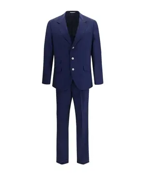 BRUNELLO CUCINELLI Button Wool Suit