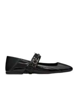 Valentino Garavani Ballerinas With Floral Appliqu