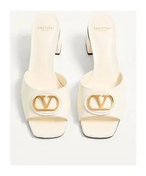 Valentino Garavani 60mm Vlogo Signature Block Heel Sandals
