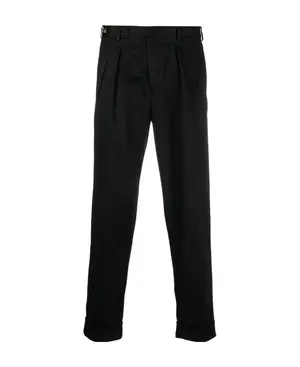 PT TORINO High-waisted Tailored Pants - Black