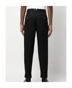 PT TORINO High-waisted Tailored Pants - Black