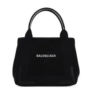 Balenciaga Balenciaga Navy Cabas Tote Bag Black/navy