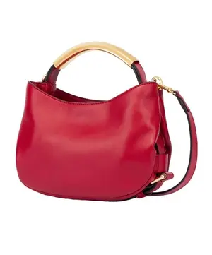 Moschino Detailed Top Handle Bag