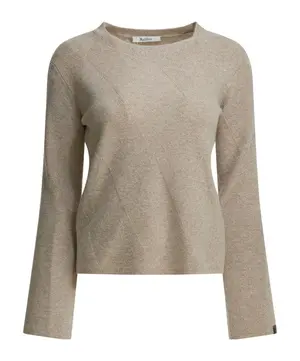 Max Mara Max Mara Crewneck Knitted Jumper With Long Sleeves No