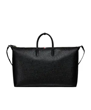 Thom Browne Duffle Bag With Signature Stripe