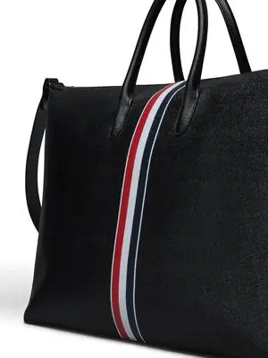 Thom Browne Duffle Bag With Signature Stripe