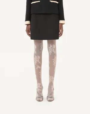 Valentino Garavani Crepe Couture Bow Detailed Mini Skirt