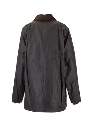 Barbour Waxed Collar Detail Coat