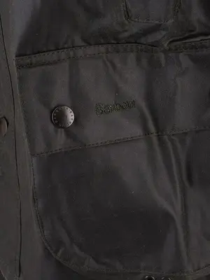 Barbour Waxed Collar Detail Coat