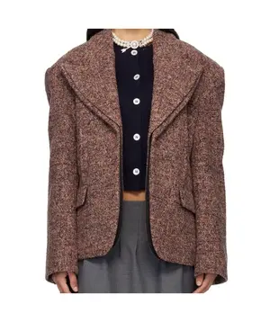 SHUSHU/TONG Long Sleeve Suit Jacket