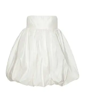 ROTATE BY BIRGER CHRISTENSEN Satin Mini Bubble Dress