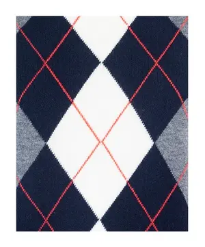 A.p.c. Sleeveless Crewneck Knitted Gilet With Diamond Pattern