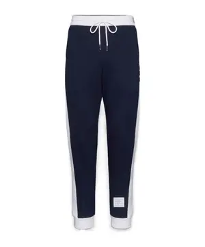 Thom Browne Mid-rise Track Trousers - Blue
