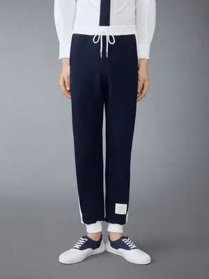Thom Browne Mid-rise Track Trousers - Blue