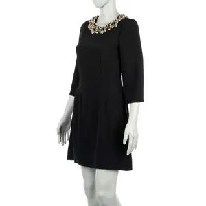 Dolce & Gabbana Embellished Round Neck Dress