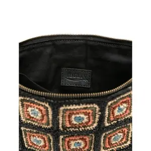 IBELIV Patterned Woven Clutch Bag